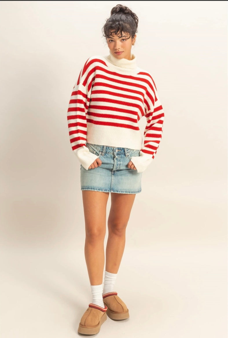 Tanner Turtleneck Sweater – Oak Boutique Hot Springs